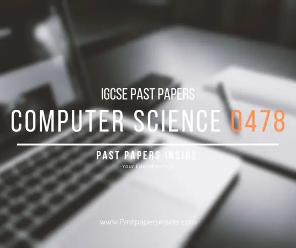 IGCSE Level Computer Science (0478)
