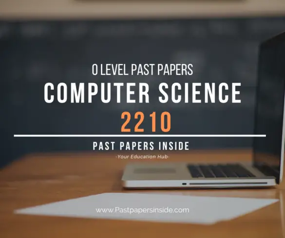 O Level Computer Science (2210)