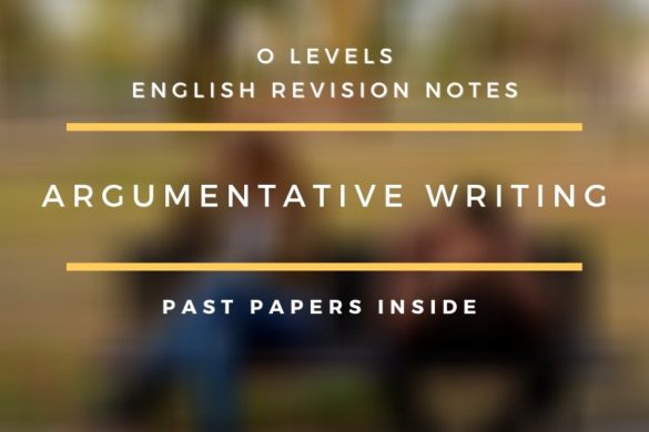 REPORT WRITING - O Level Revision Notes