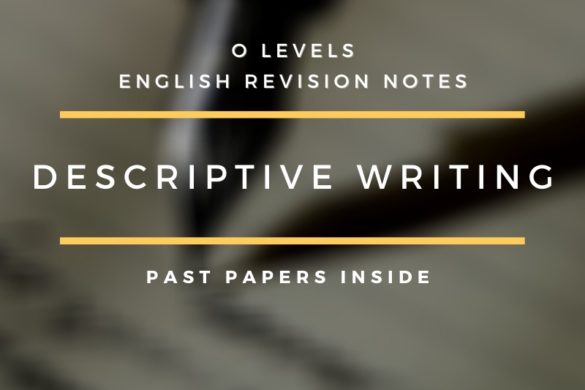 REPORT WRITING - O Level Revision Notes