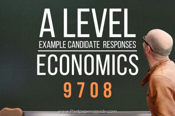 A Level Economics 9708 | Past Papers Inside