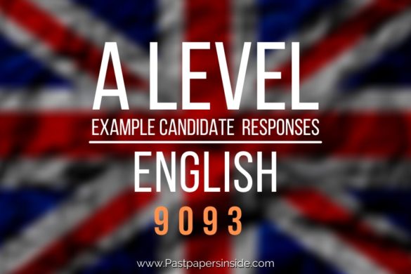 A Level Economics 9708 | Past Papers Inside